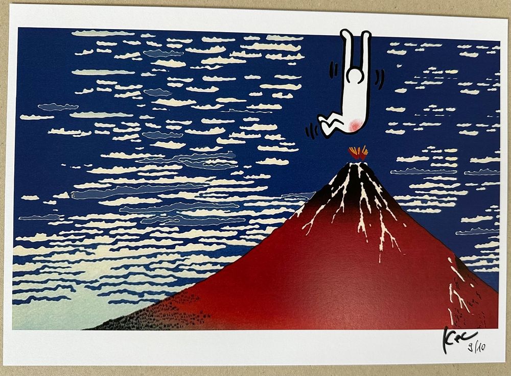 KeC: Keith Haring Boy „Hot Ass“, signiert 9/10 (Neu (gemäss Beschreibung)) in Meilen für CHF 35 ...