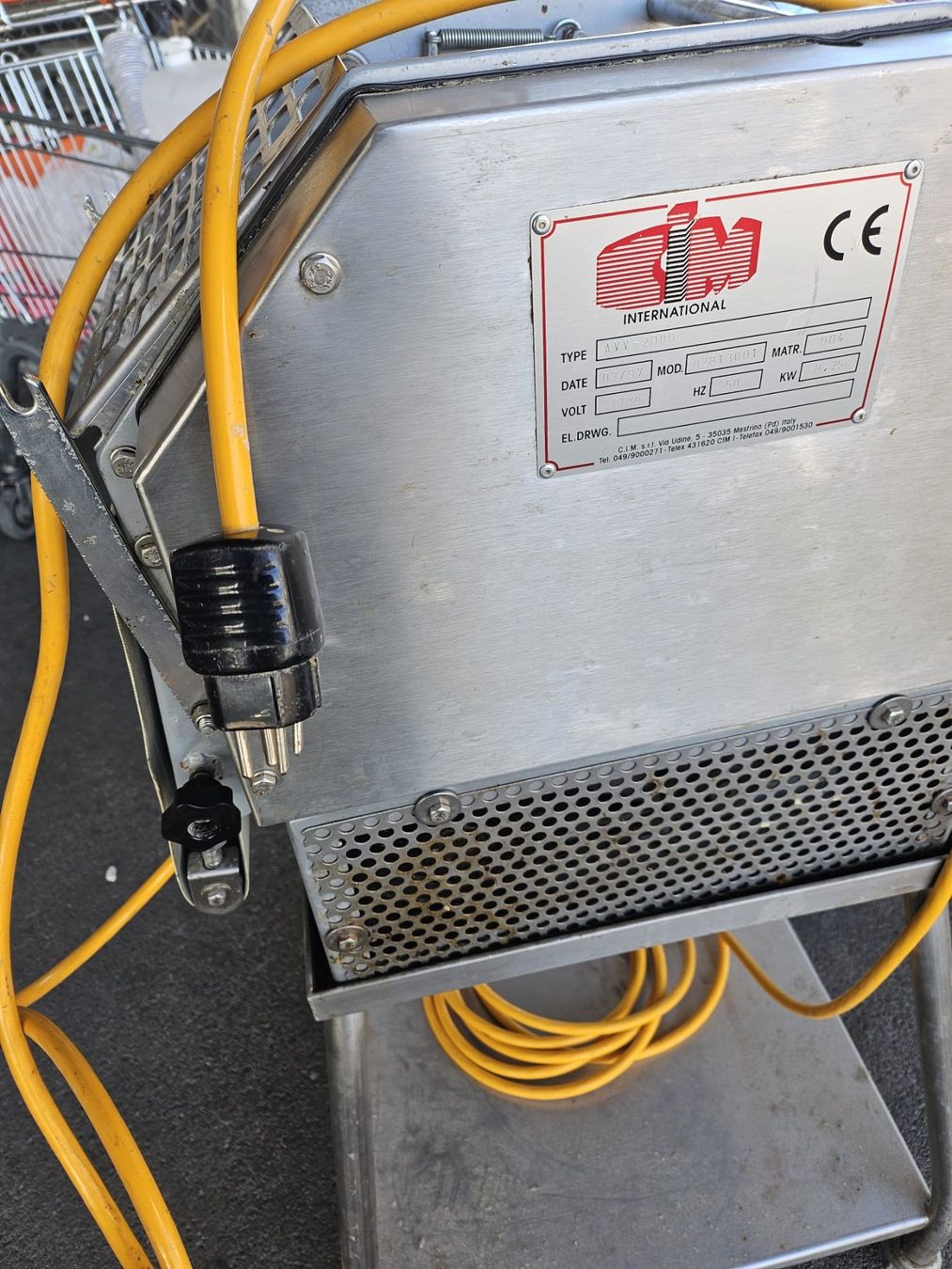 Alter Gipfelroller AVV-2000 CIM BAKERY EQUIPMENT S.r.l. (Gebraucht) in ...