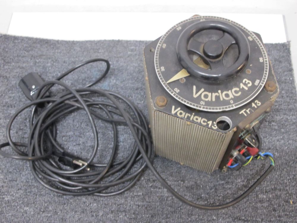 Vintage VARIAC 13 Stelltrafo | Kaufen auf Ricardo