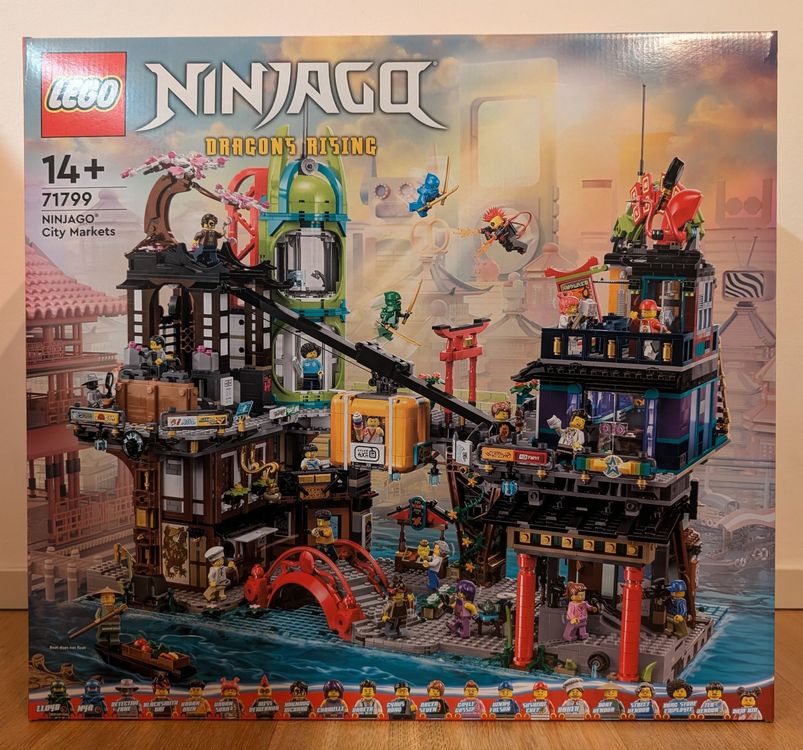 LEGO Ninjago - Die Märkte von Ninjago City - 71799 (Neu und ...