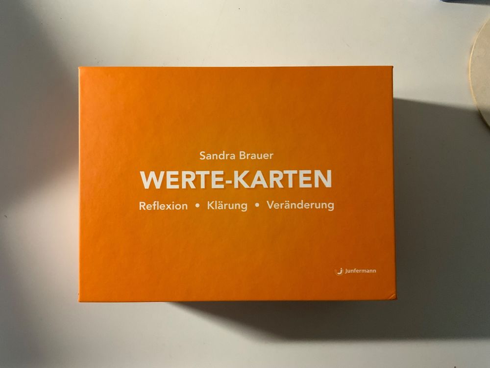 Sandra Brauer Werte-Karten Reflexion Klärung Veränderung (Gebraucht) in ...