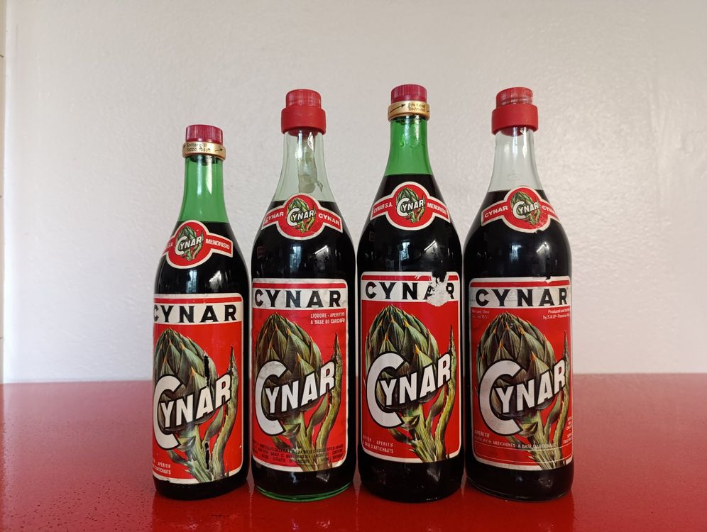 Vintage Cynar 4 Flaschen ungeöffnet (Neu (gemäss Beschreibung)) in ...