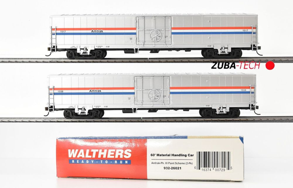 Walthers 932-26021 Güterwagen-Set Amtrak 2-tlg H0 GS mit OVP (Gebraucht ...