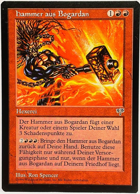 MTG - hammer aus Bogardan (Gebraucht) in Reinach BL für CHF 2 – mit ...