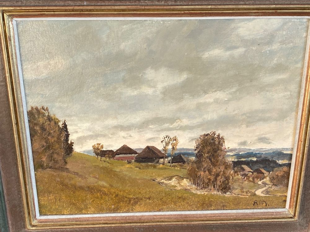Rudolf MÜLLER (1892-1972) Tableaux peinture sur panneaux (Gebraucht) in Payerne für CHF 69 – mit ...