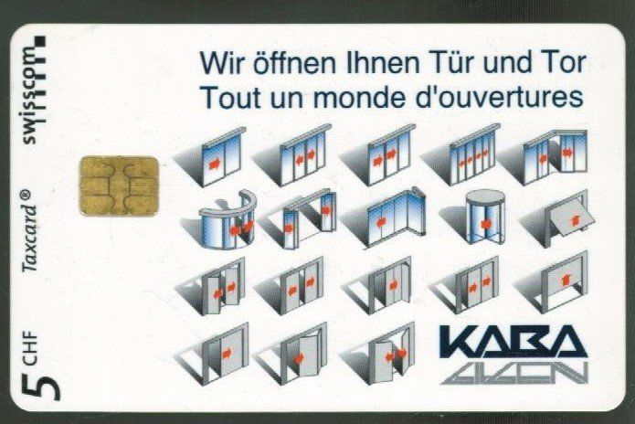 Taxcard Chip-2001 KABA Gilgen 2. Auflage | Kaufen auf Ricardo