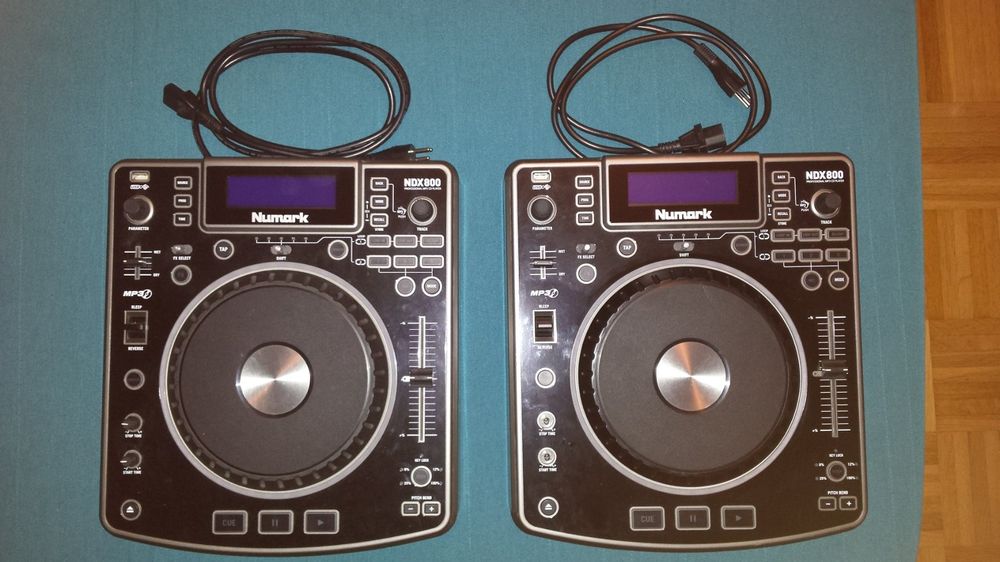 2 Numark NDX800 Tabletop USB/Midi/CD-Player (Gebraucht) in Winterthur ...