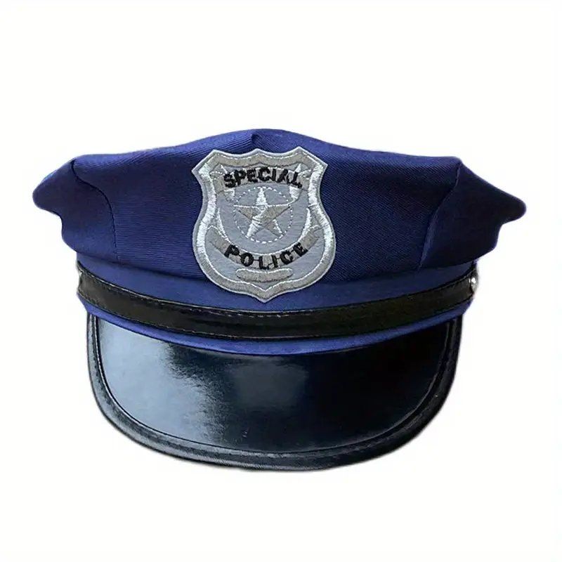 Polizei Mütze Kappe Hut Polizist Fasnacht Halloween Cap (Neu und ...