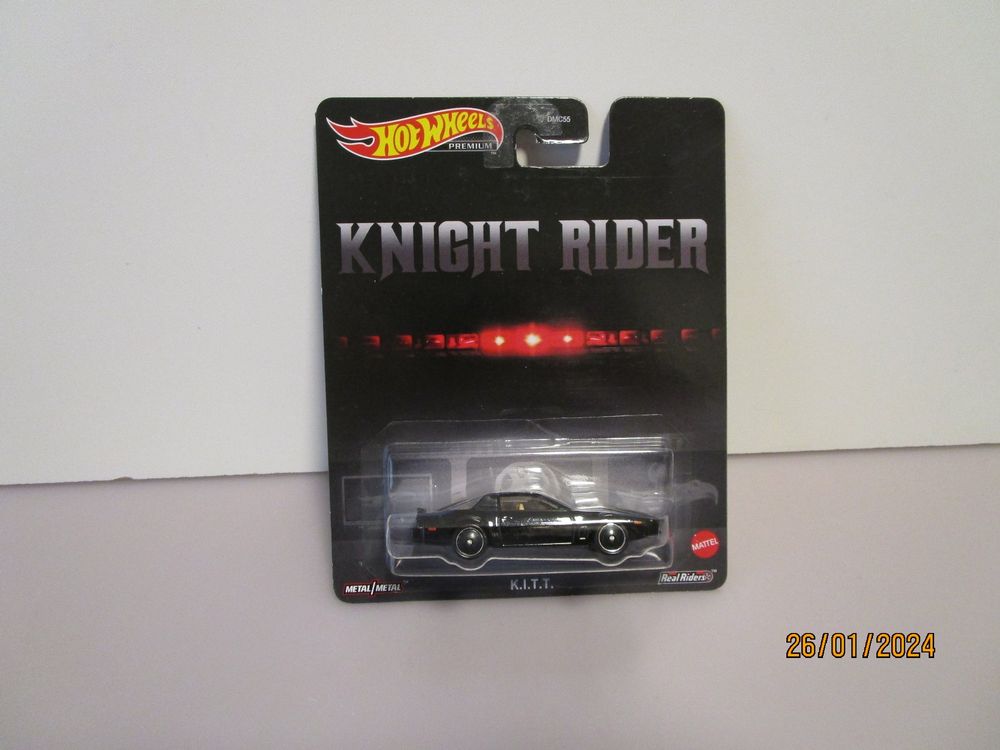 HOT WHEELS KNIGHT RIDER K.I.T.T. - DMC55 (Neu und originalverpackt) in ...