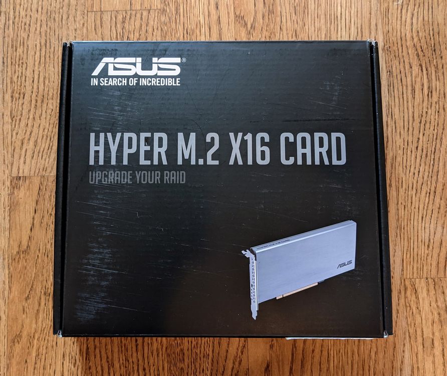 ASUS Hyper M.2 x16 Card (Gebraucht) in Münchenbuchsee für CHF 120 – mit ...