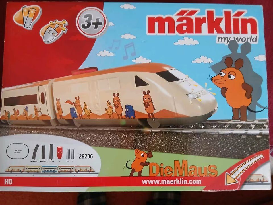 Märklin Zugset Die Maus von der Sendung mit der Maus (Gebraucht) in ...