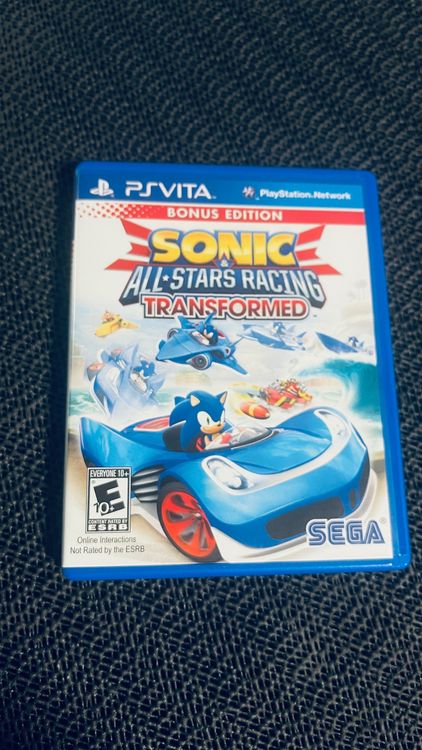 Sonic All Star Racing Transformed - Playstation Vita (Gebraucht) in ...