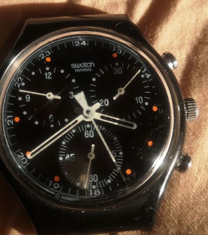 Vintage Swatch Chronograph Watch | Kaufen auf Ricardo