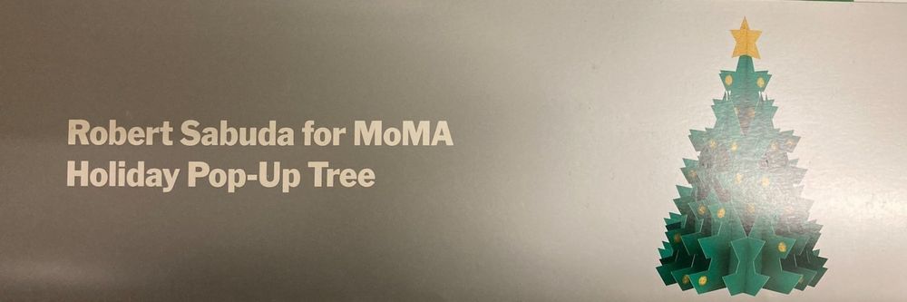 DESIGN . robert sabuda for moma . christbaum aus papier (Gebraucht) in ...