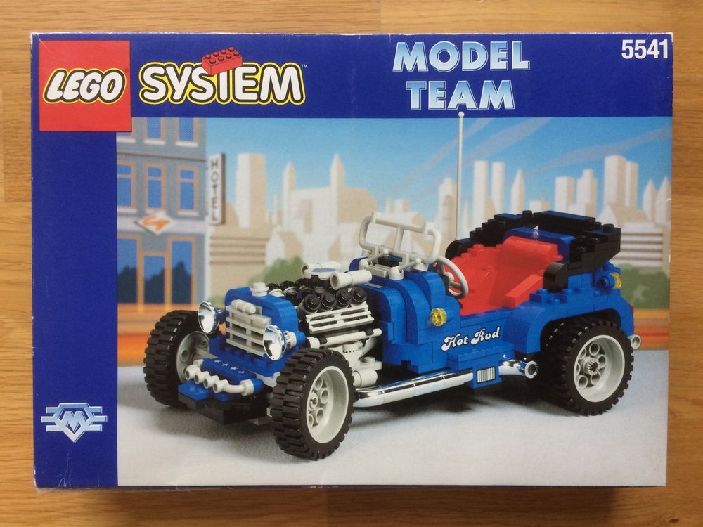Lego 5541 Hot Rod Blue Fury Model Team | Kaufen auf Ricardo