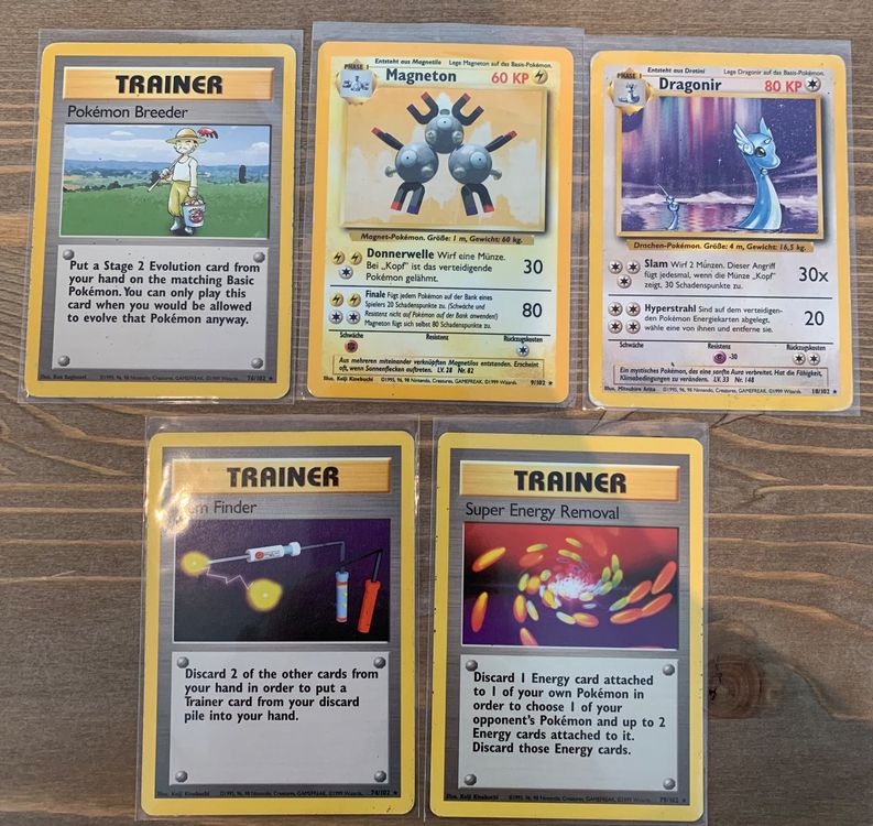 Holo + Rare Base Set Pokemon diverse Karten (Gebraucht) in Fislisbach ...