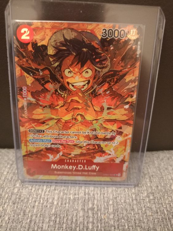 One Piece Monkey.D. Luffy Alt Art Op01-024 (Neu (gemäss Beschreibung ...