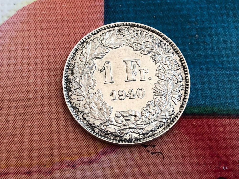 Schweiz 1 Franken 1940 Silber Rar | Kaufen auf Ricardo