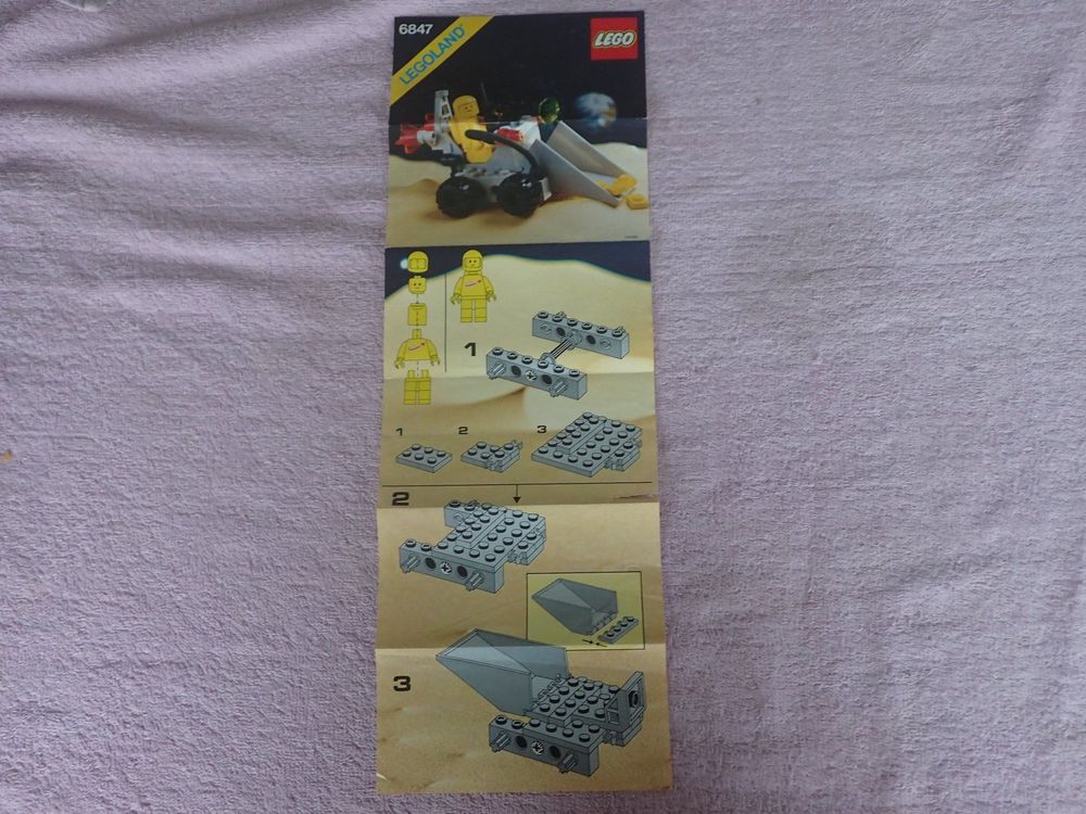 Bauanleitung für LEGO SPACE Set 6847 (Gebraucht) in Geroldswil für CHF ...