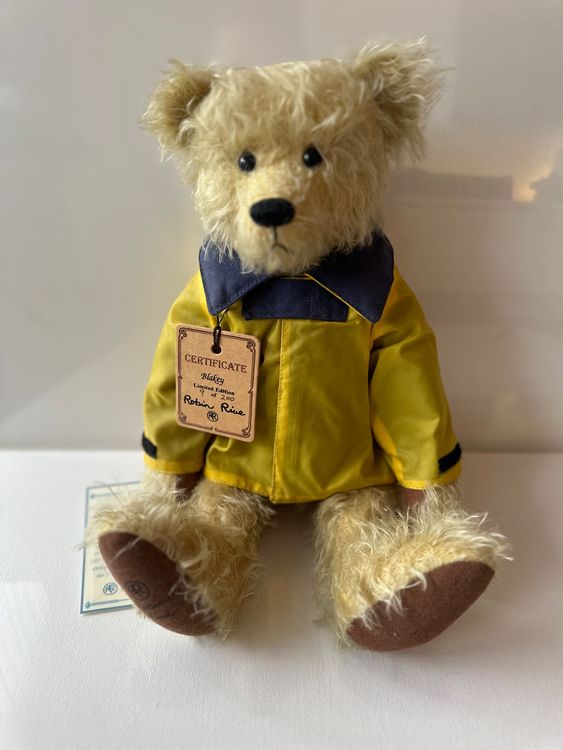 NEW Limited Edition Robin Rive Blakey teddy bear (Neuf avec emballage d ...