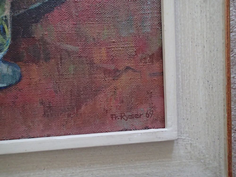 STILLLEBEN Oelgemälde Fritz Ryser 1969 (Gebraucht) in Allschwil für CHF ...