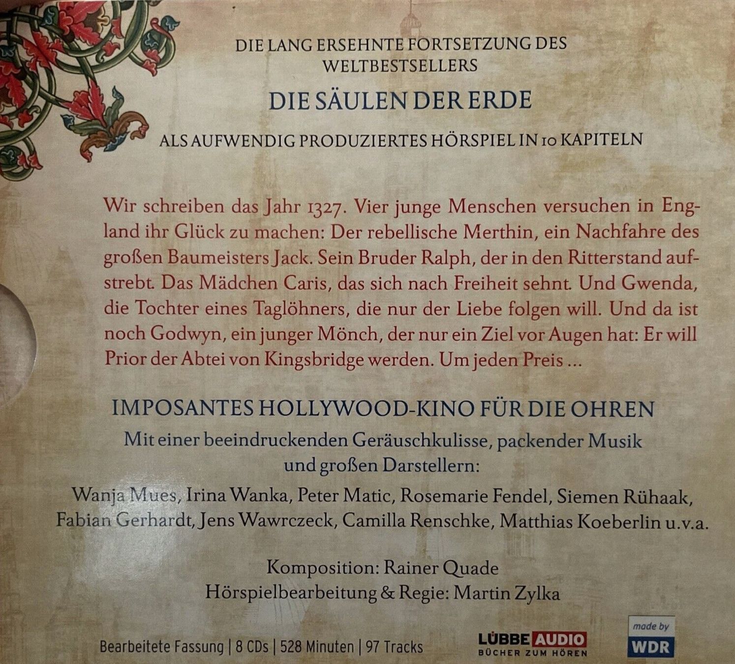 Ken Follett „Die Tore Der Welt“ 8 CD‘s (Gebraucht) in Wagenhausen für ...
