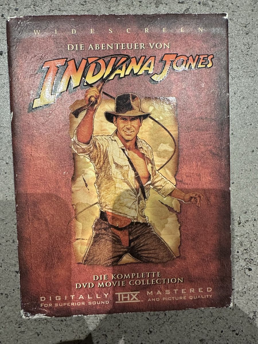 Indiana Jones DVD-Collection, komplett, Abenteuer-Filme! (Gebraucht) in ...