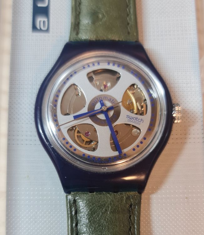 Swatch Uhr Automatic BAERU - SAN102 (Gebraucht) in Eschenbach SG für CHF 20 – mit Lieferung auf ...