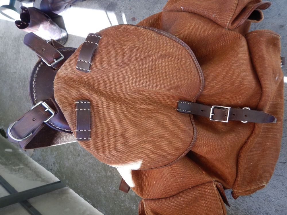 antiker alter Rucksack 1930 1940 Einsetzbar | Kaufen auf Ricardo