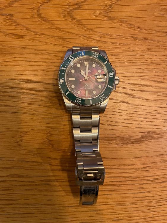 SEIKO Mod "Submariner Starbucks MOP Dial" (Gebraucht) in Zürich für CHF ...
