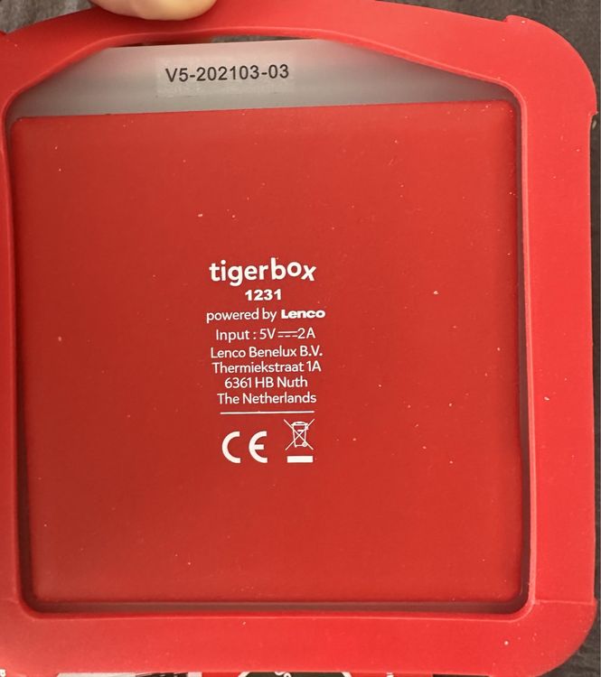 Tigerbox Touch Rot | Kaufen auf Ricardo