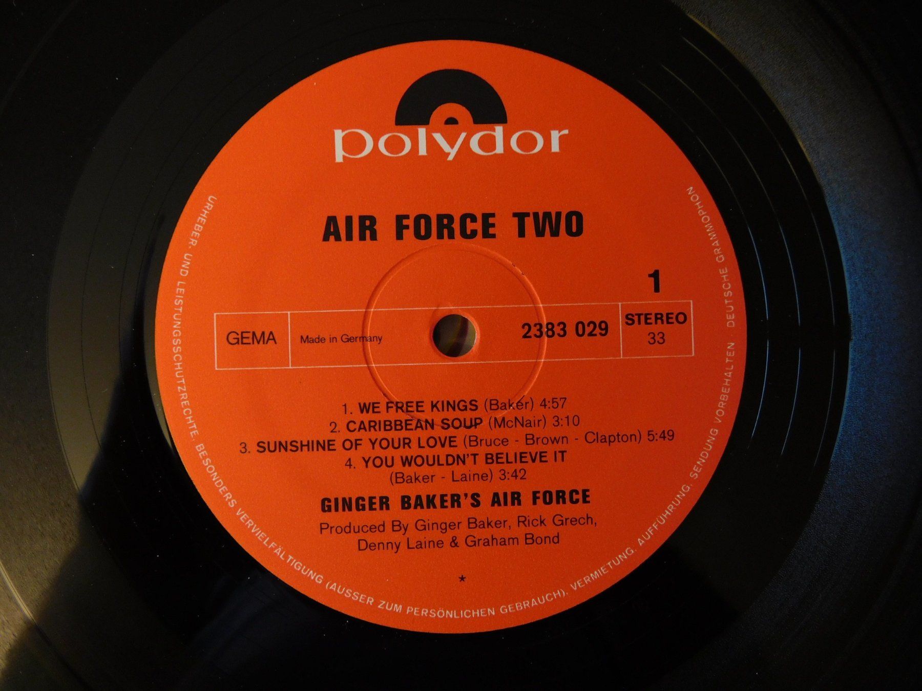Ginger Baker’s Air Force 2 – Air Force 2 (Gebraucht) in Emmenbrücke für ...