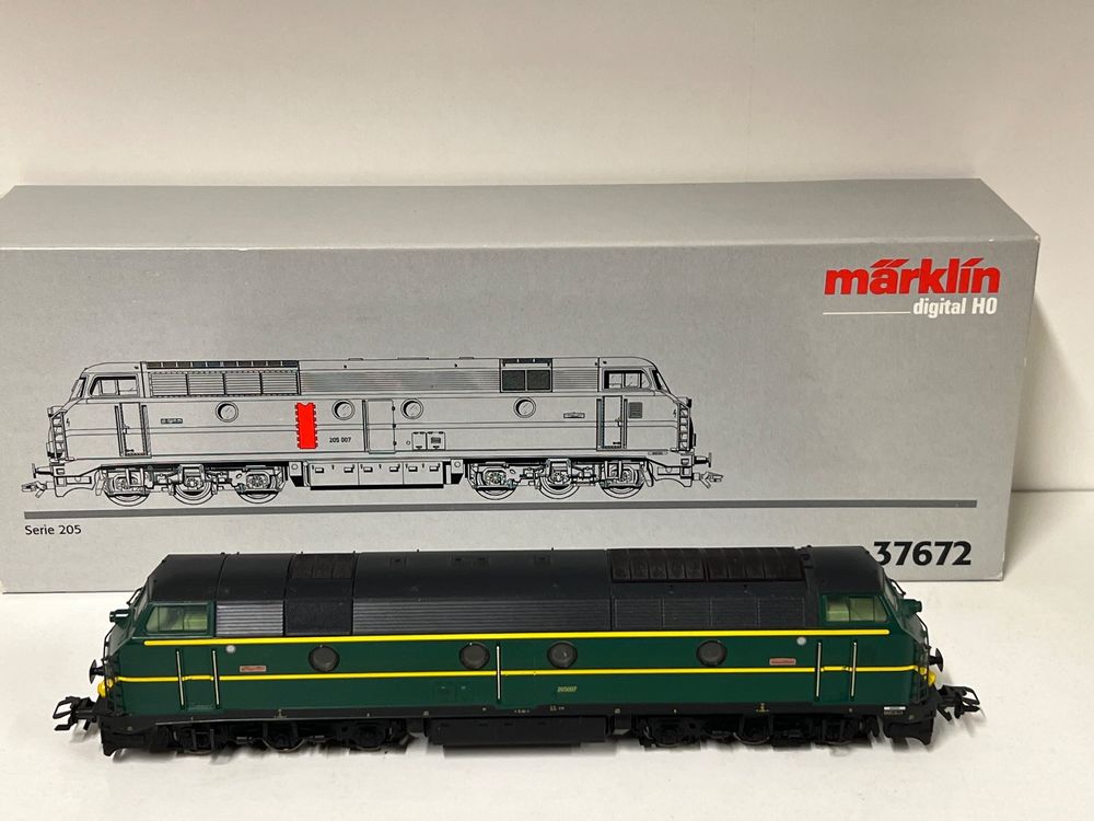 Märklin 37672 Diesellokomotive Belgien Digital fx H0 (Gebraucht) in ...