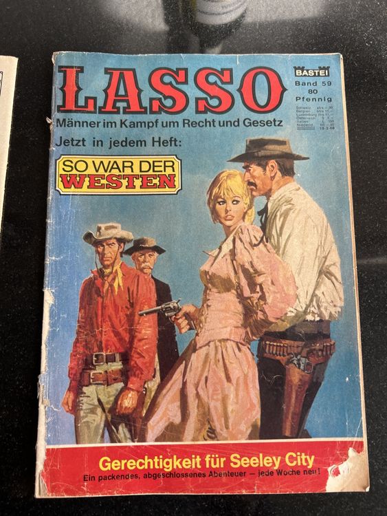 Lasso Nr. 57,59,60, von 1968! Original Kult Comic Western (Gebraucht ...