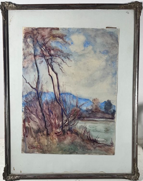 Carl Joisten (1885-?) Landschafts Aquarell (Gebraucht) in Root für CHF 19 – mit Lieferung auf ...