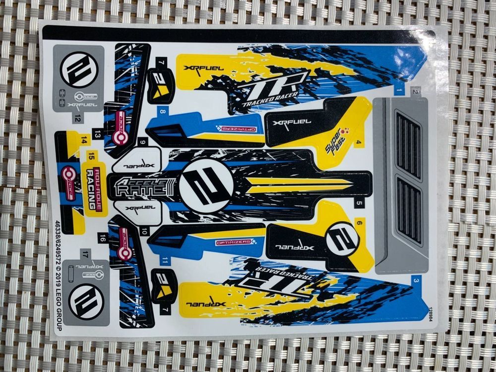 Lego Technik Sticker 42095 Stunt Racer | Kaufen auf Ricardo