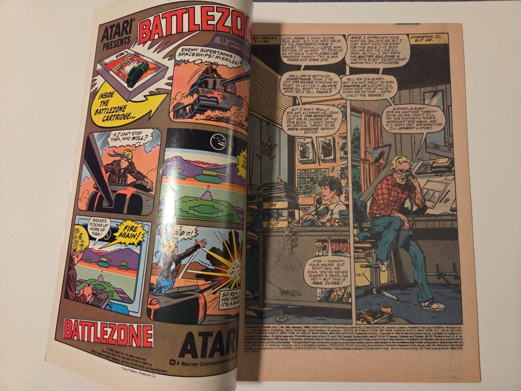 FANTASTIC FOUR #262 (Marvel, 1984) Trial of Reed Richards! (Gebraucht ...