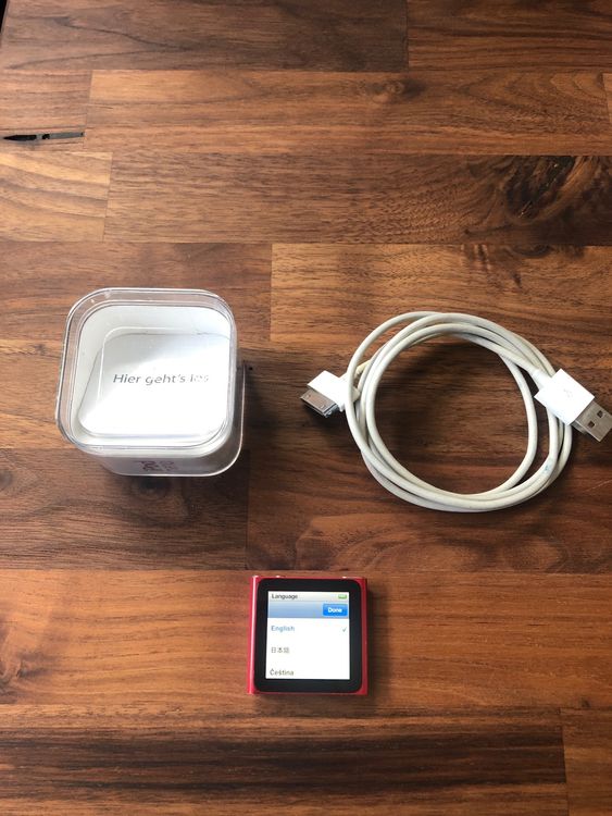 IPod Nano 6. Gen 16GB Sonderedition Red (Gebraucht) in Oberrohrdorf für ...