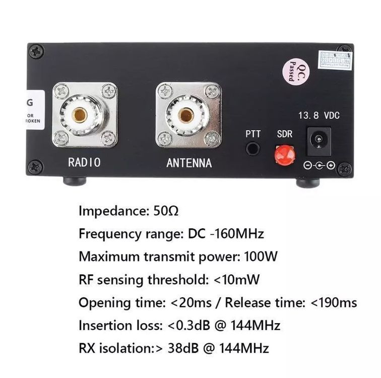 HAM Panadapter SDR Switch Antenna Sharing Box (Neu und originalverpackt ...