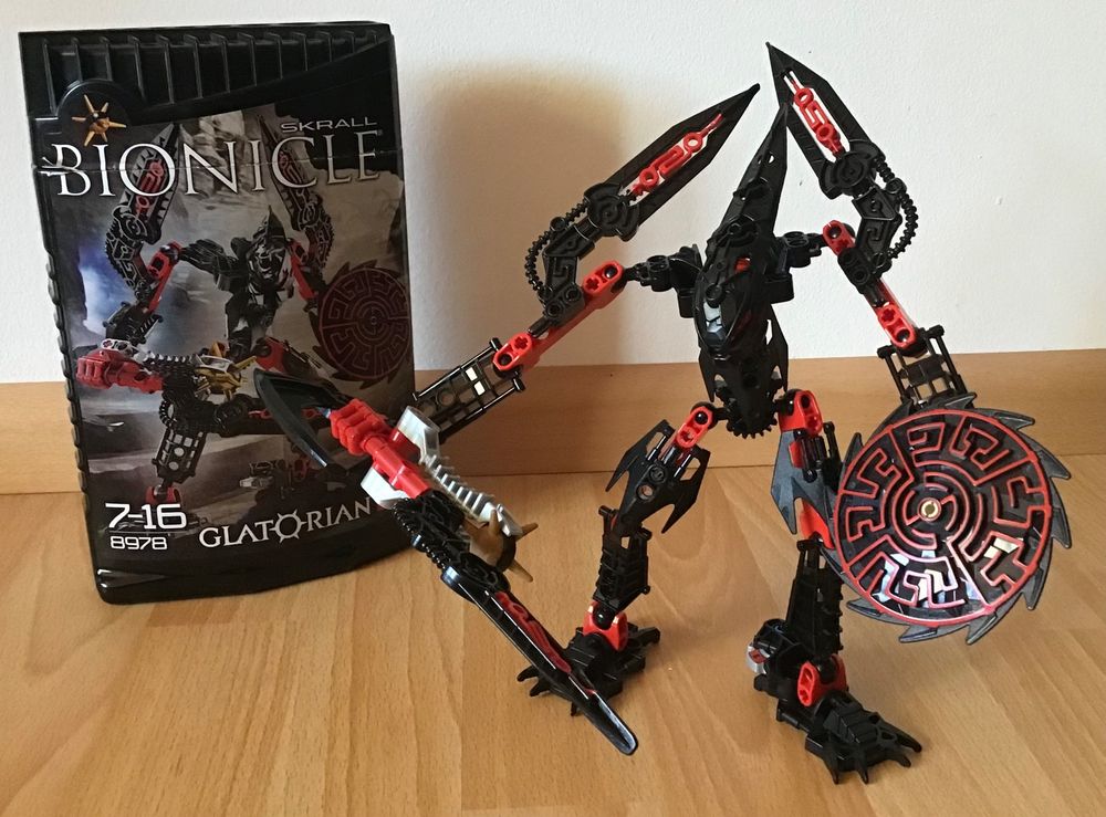 Lego Bionicle Skrall Gladiator 8978 mit Anleitung (Gebraucht) in ...