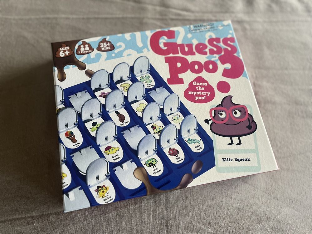 Neues "Guess Poo?" Spiel für 2+ Spieler ab 6 Jahren! (Neu (gemäss ...