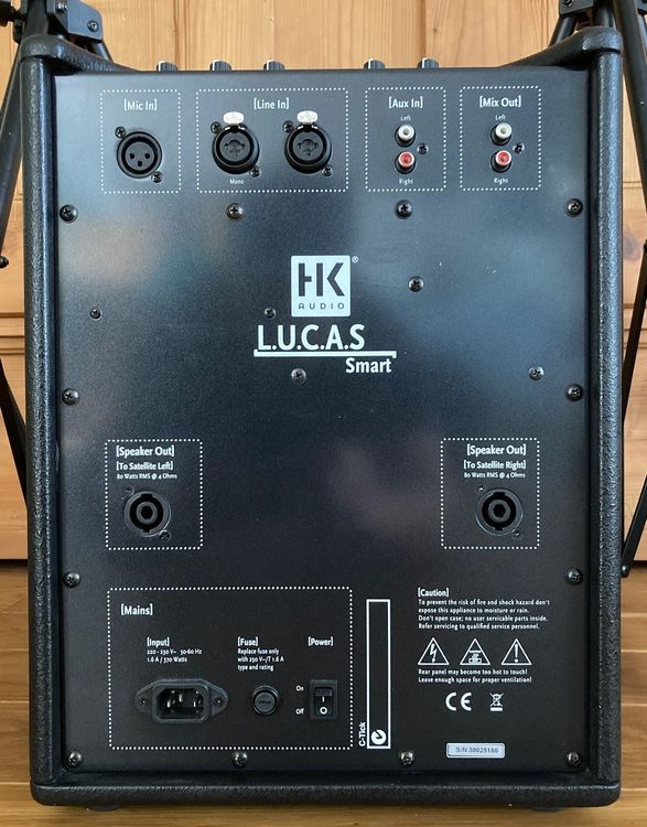 HK AUDIO LUCAS Smart gepflegtes klein-PA System mit Tasche (Gebraucht ...