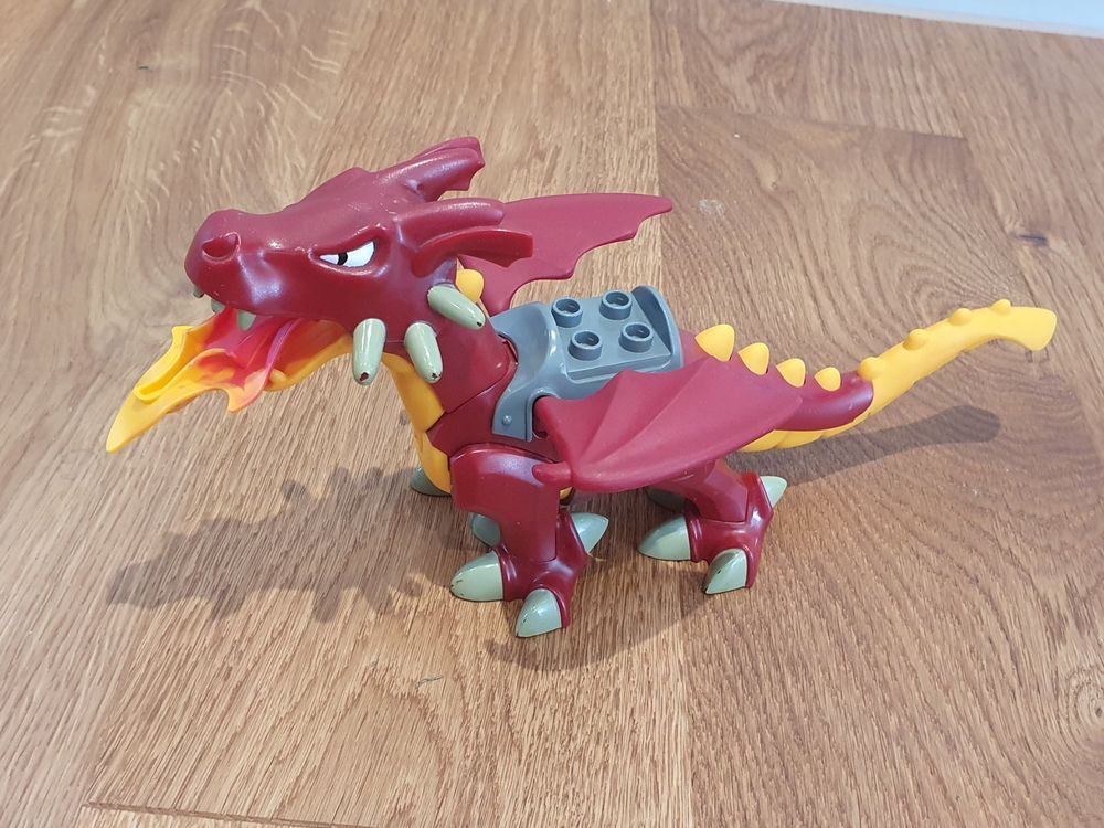 Lego Duplo roter Drachen Ritter Burg | Kaufen auf Ricardo
