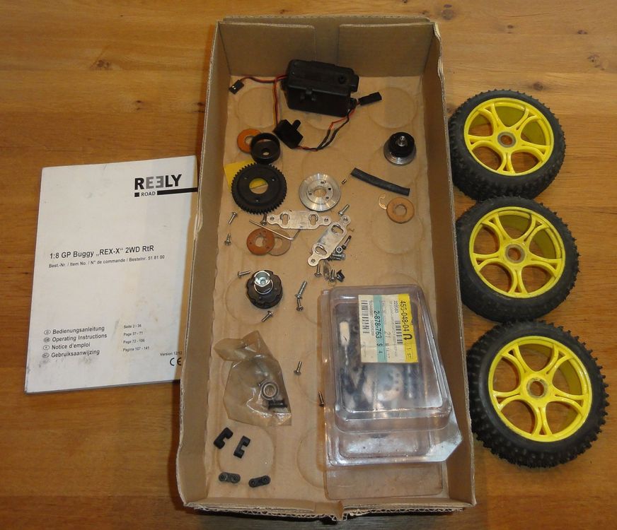 2 Stück Reely 1:8 GP Buggy Rex-X, 2WD als Roller (Gebraucht) in ...