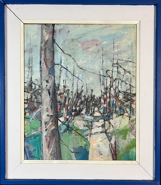 Walter Emil Müller. Grosse Waldlandschaft. Öl auf Leinwand (Gebraucht) in Zumikon für CHF 220 ...