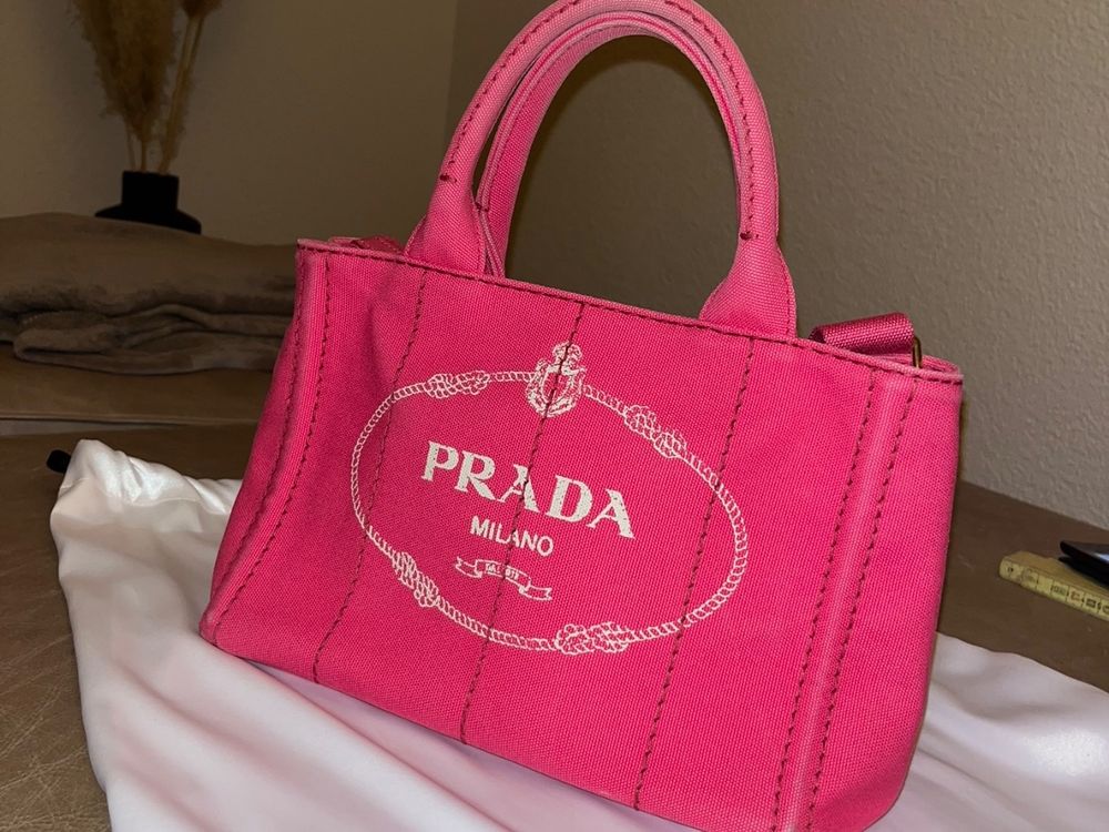 PRADA TWO WAY BAG PEONIA (CANAPA) (Gebraucht) in Luzern für CHF 200 ...