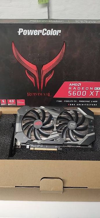 AMD Grafikkarte Power Color RX 5600 XT | Kaufen auf Ricardo