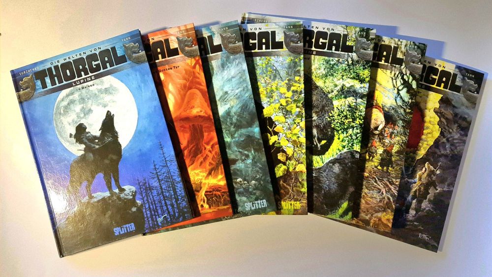Die Welten von Thorgal, Lupine Comic Bücher 1-7 (Neu (gemäss ...