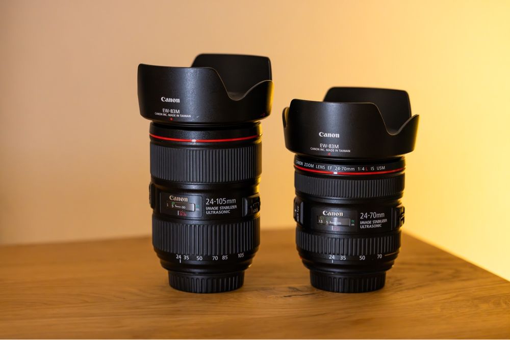 Canon Ef 24 105mm F4 L Is Stm Ii Ef 24 70 F4 L Is Stm Gebraucht In