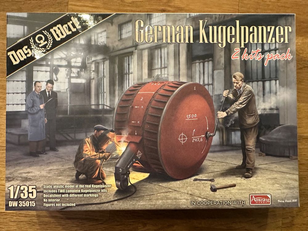 Deutscher Kugelpanzer 1:35 das Werk (Gebraucht) in Dübendorf für CHF 5 ...